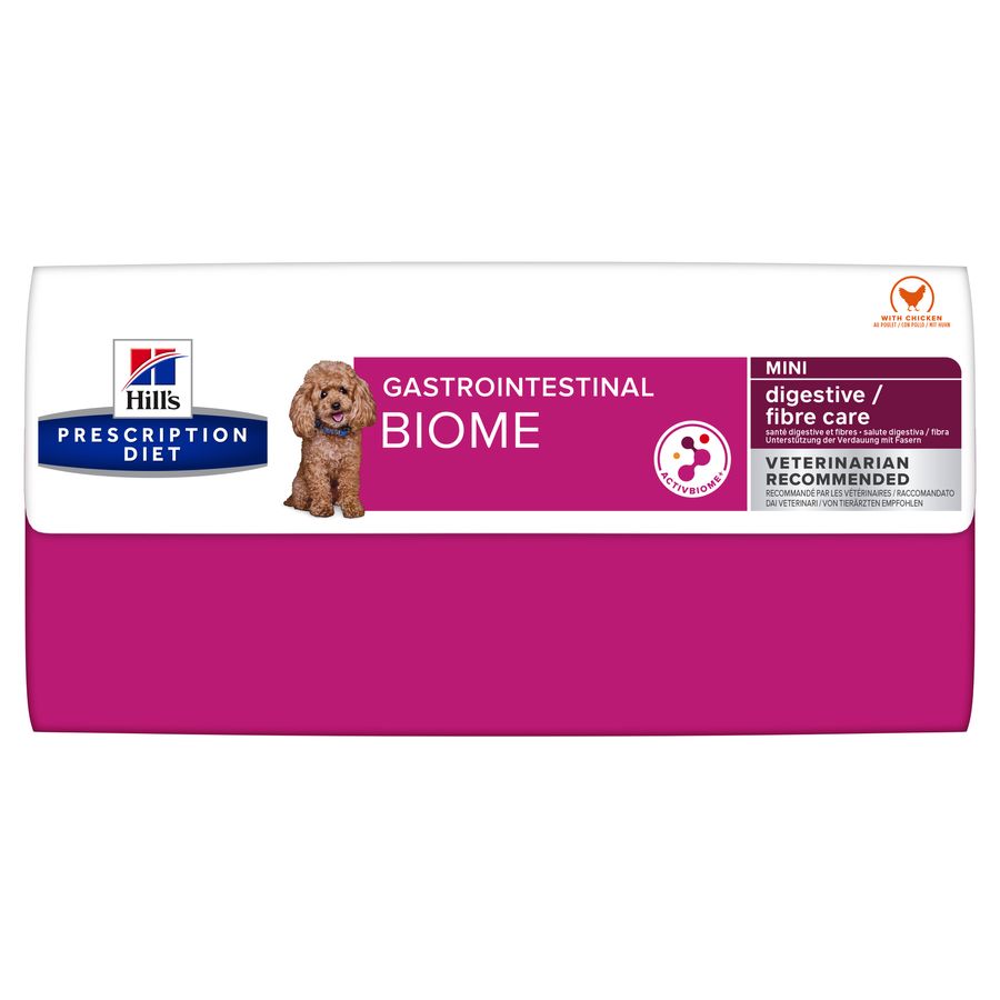 Hill's Prescription Diet Gastrointestinal Biome Mini Dry Dog Food ...