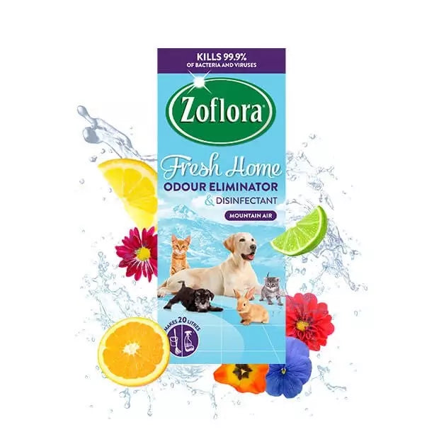 Zoflora Pet Fresh Home Disinfectant - Mountain Air 500ml – World of Pets Zoflora Pet Fresh Home Disinfectant - Mountain Air 500ml – World of Pets